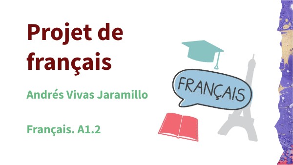 Projet de Français A1.2