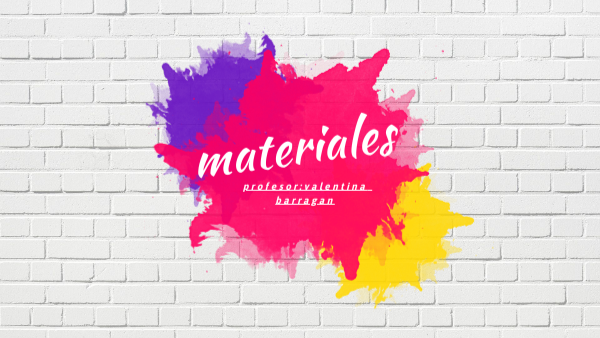 materiales | Genially