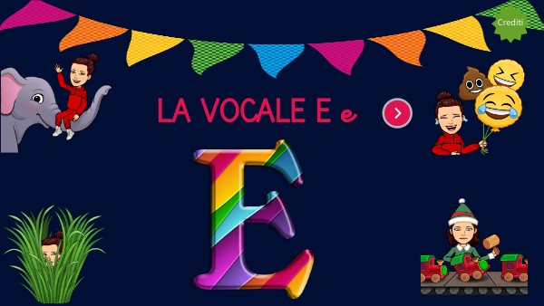 LA VOCALE E | Genially