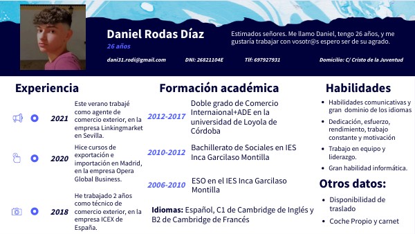 CV GENIAL | Genially