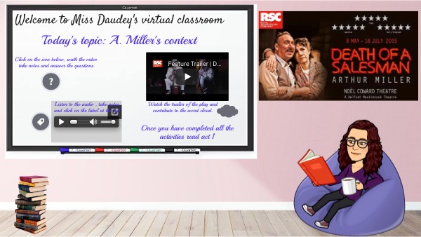 Miss D's classroom_Death of a Salesman | Genially