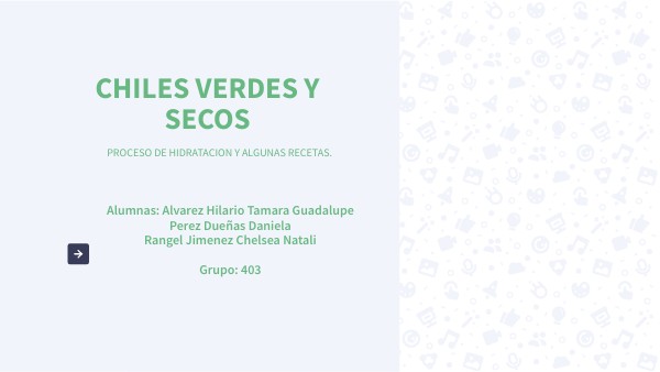 Chiles secos y verdes | Genially