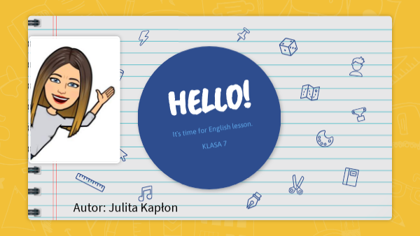 Klasa 7, 1st March 2021 | Genially