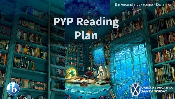 PYP Reading Plan Oct 2021 | Genially