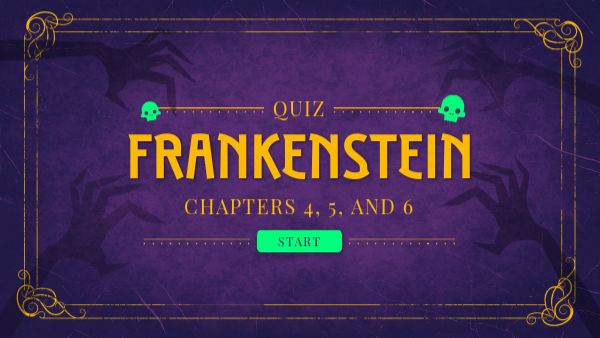 Frankenstein Quiz