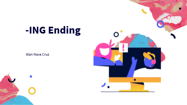 -ING ending | Genially