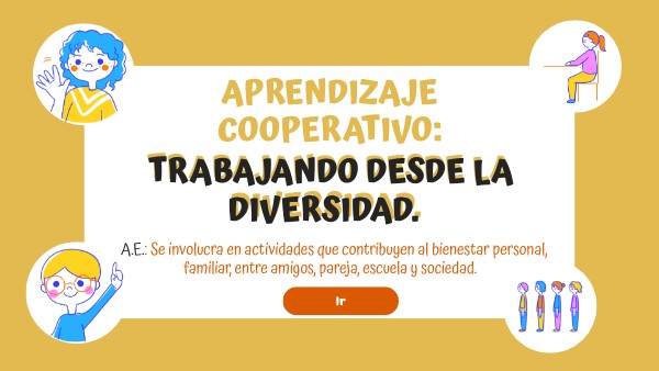 Trabajo colaborativo: trabajando desde la diversidad.