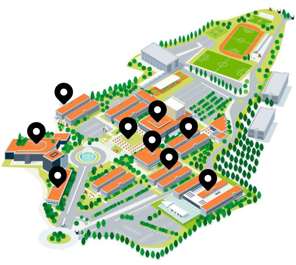 Mapa Campus Norte PremioLidera
