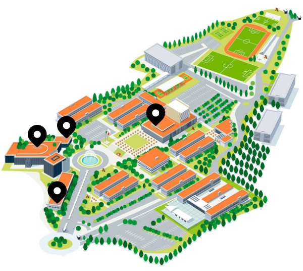Mapa Campus Norte AMIESIC
