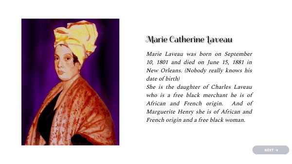 Marie Laveau Léo et Chimène | Genially