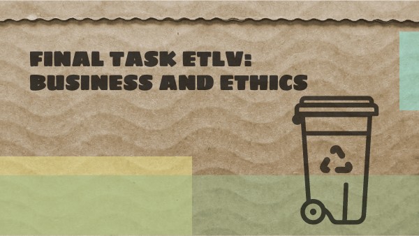 Tache final ETLV | Genially