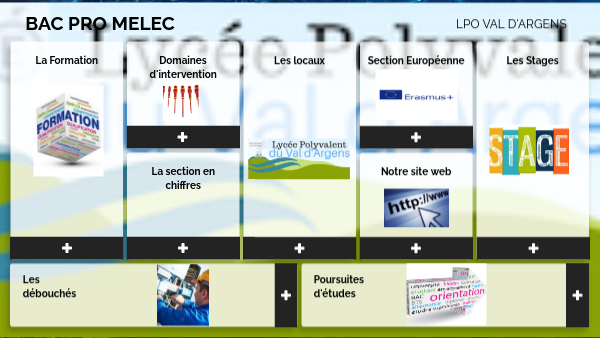 Présentation BAC Pro MELEC | Genially