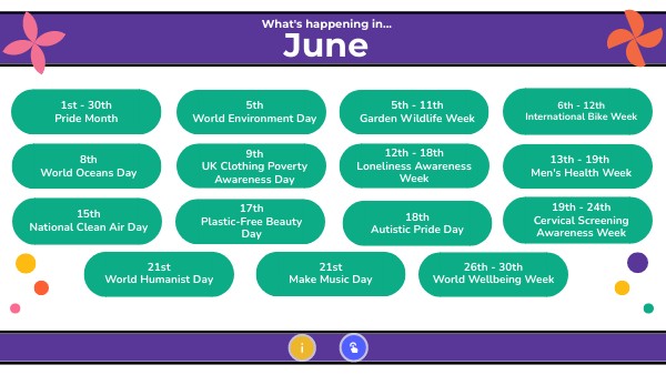 June RESPECT Calendar | Genially