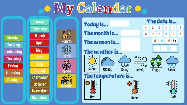 My Calendar modified