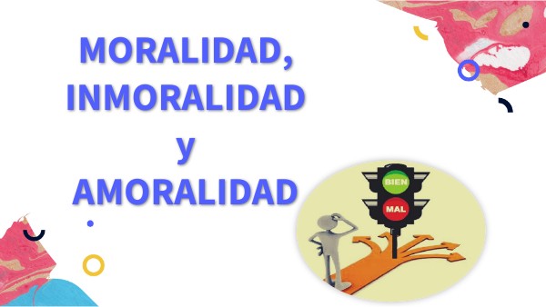 Moralidad, Inmoralidad y Amoralidad