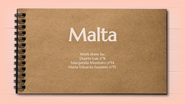 MALTA PRESENTATION | Genially