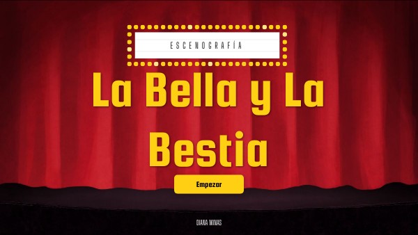 ESCENOGRAFÍA TEATRO | Genially