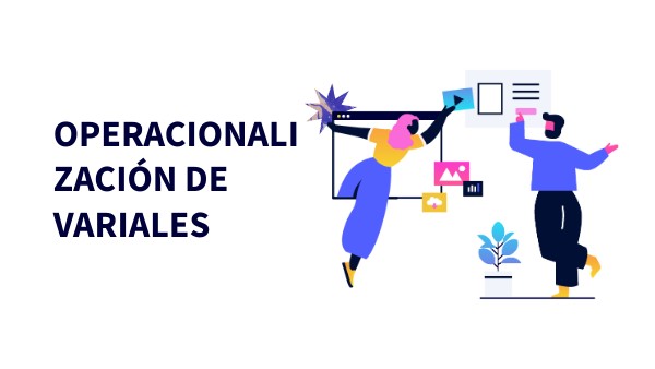 Operacionalización de variables