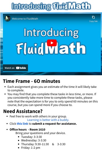 Introducing FluidMath MS
