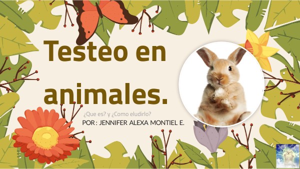 El Testeo En Animales Genially