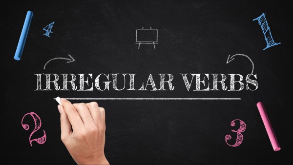 IRREGULAR VERBS -COLOURED | Genially