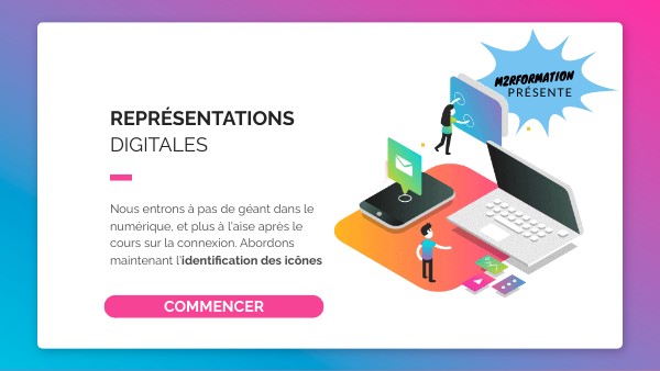 Fracture numérique : Identifier les icones de connexion | Genially