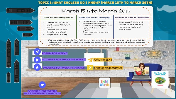 OVA WEEK 7 1ST GRADE | Genially