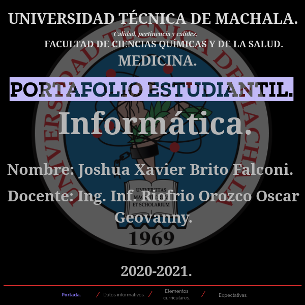 Portafolio. Joshua Brito.