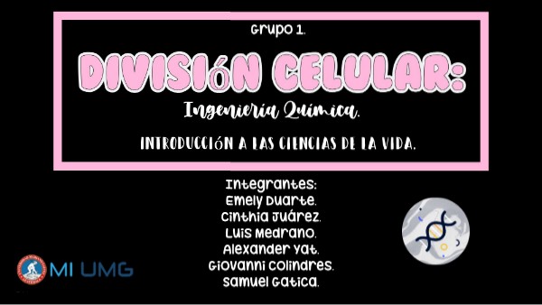 División celular. | Genially