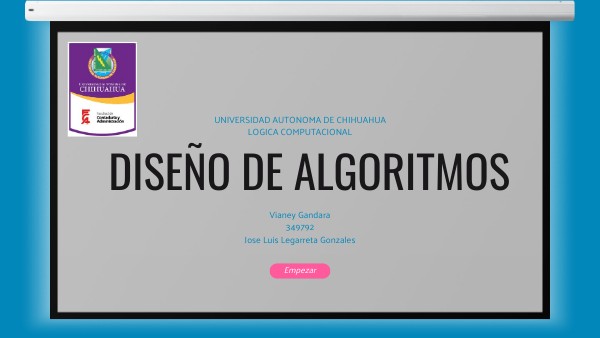 Algoritmos | Genially