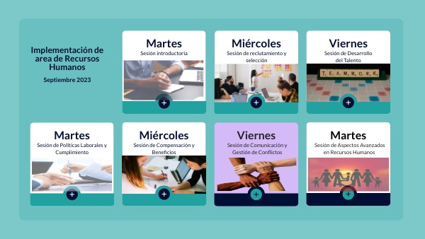 CALENDARIO DE ACTIVIDADES DE IMPLEMENTACION | Genially