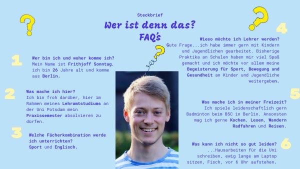 QUESTIONS LIST | Genially