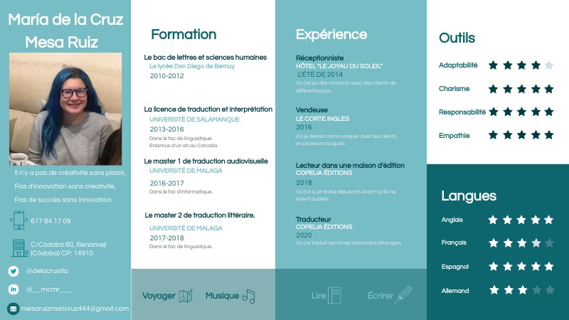 CV COMPACTO | Genially