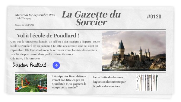 Escape Game Vacances d'été CE2 | Genially