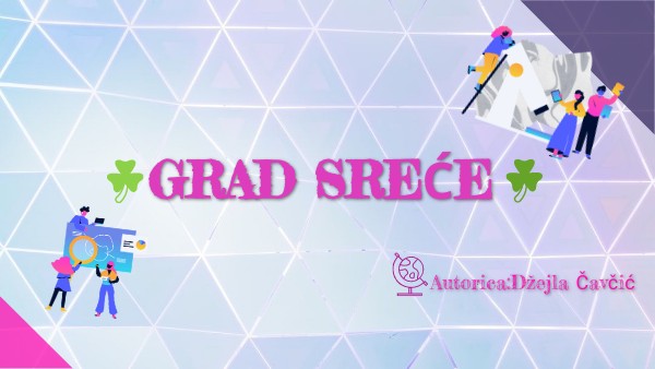 BLUE GEOMETRY PRESENTATION | Genially