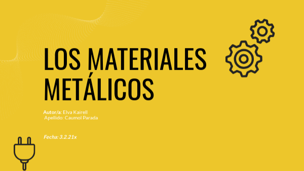 los metales