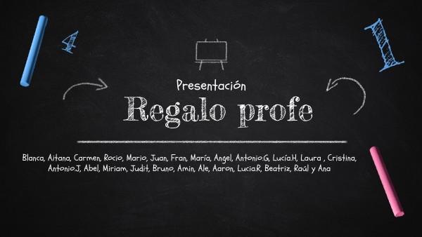 REGALO PROFE | Genially