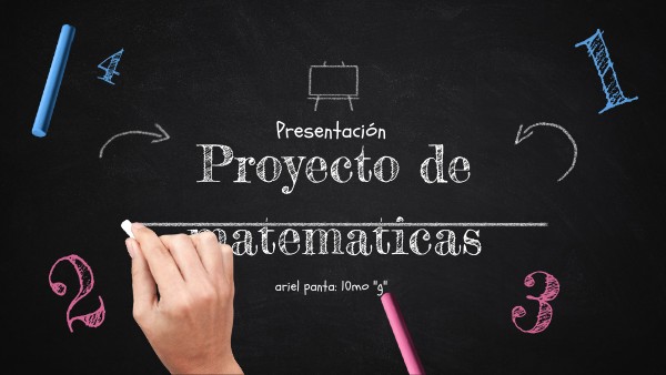 proyecto matemáticas Ariel Panta