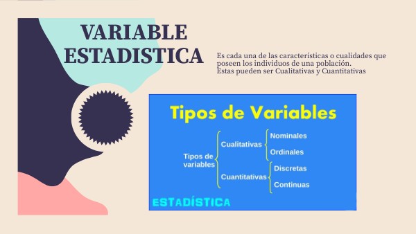 VARIABLES ESTADISTICAS | Genially