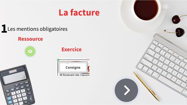 La facture en autoformation | Genially