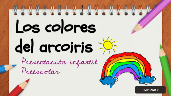 LOS COLORES DEL ARCOIRIS (PREESCOLAR) | Genially