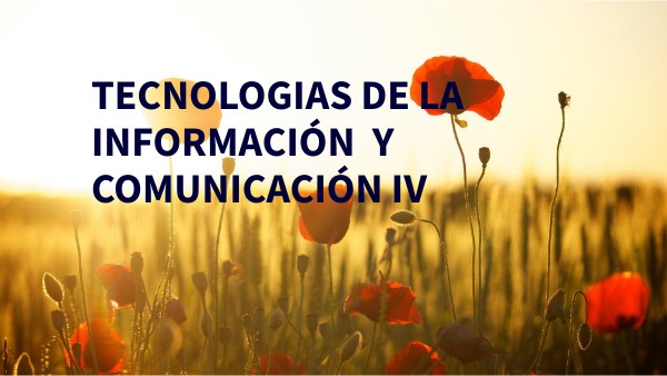 PRESENTACIÓN BÁSICA de TICS