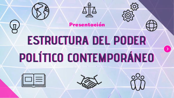 ESTRUCTURA DEL PODER POLÍTICO CONTEMPORÁNEO