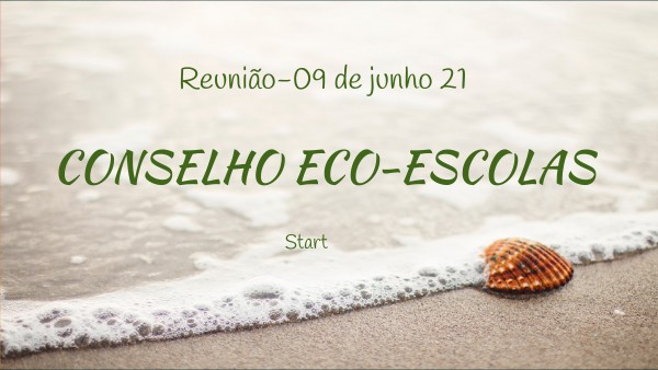 Reunião Eco Escolas | Genially