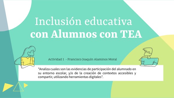 Inclusión educativa de alumnos TEA | Genially