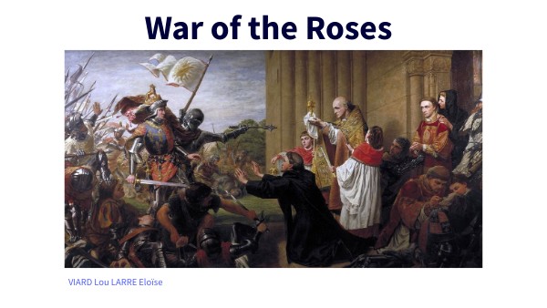war of the roses | Genially