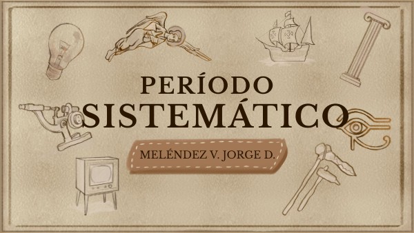 Periodo sistematico | Genially