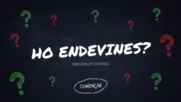 ENDEVINALLES | Genially
