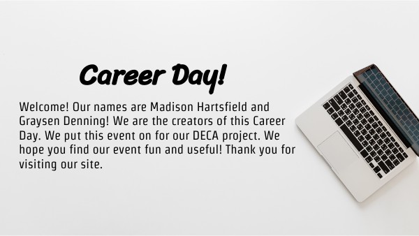 GCISD Career Week | Genially