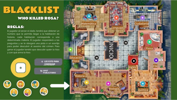 JUEGO CLUE | Genially